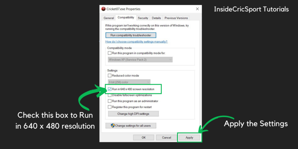 Cricket 07 for Windows 10 | Download, Install & Fix Errors in Windows 10