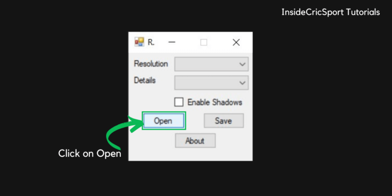 How to Play Cricket 07 in Full Screen | Step by Step Guide