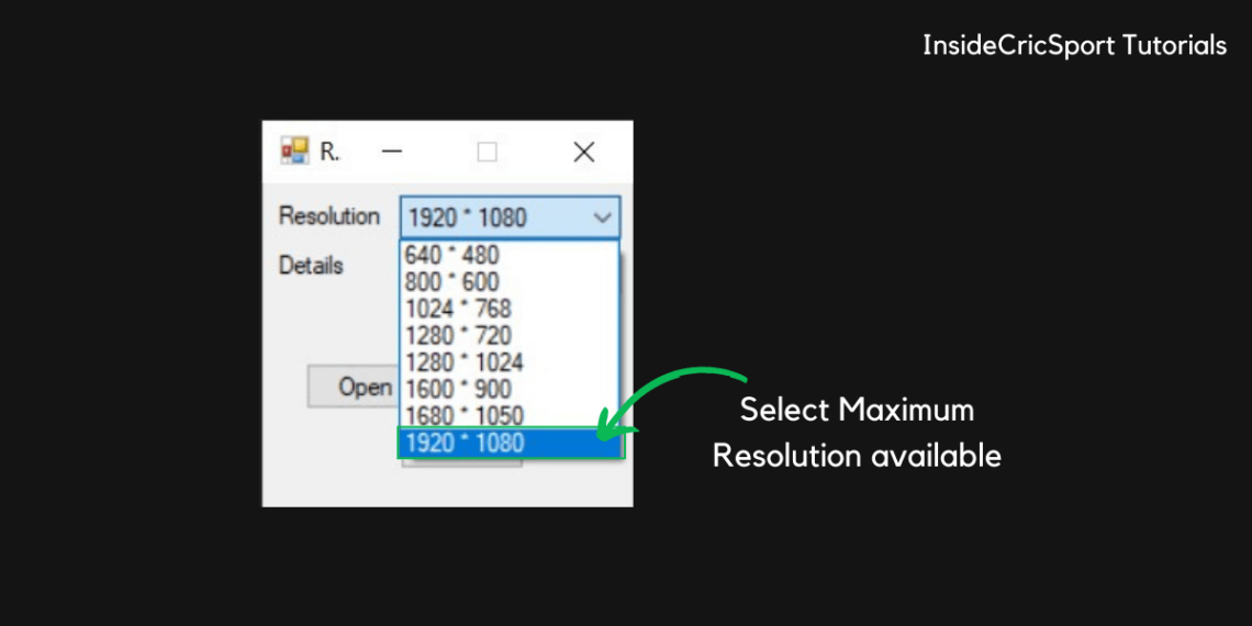 How to Play Cricket 07 in Full Screen | Step by Step Guide