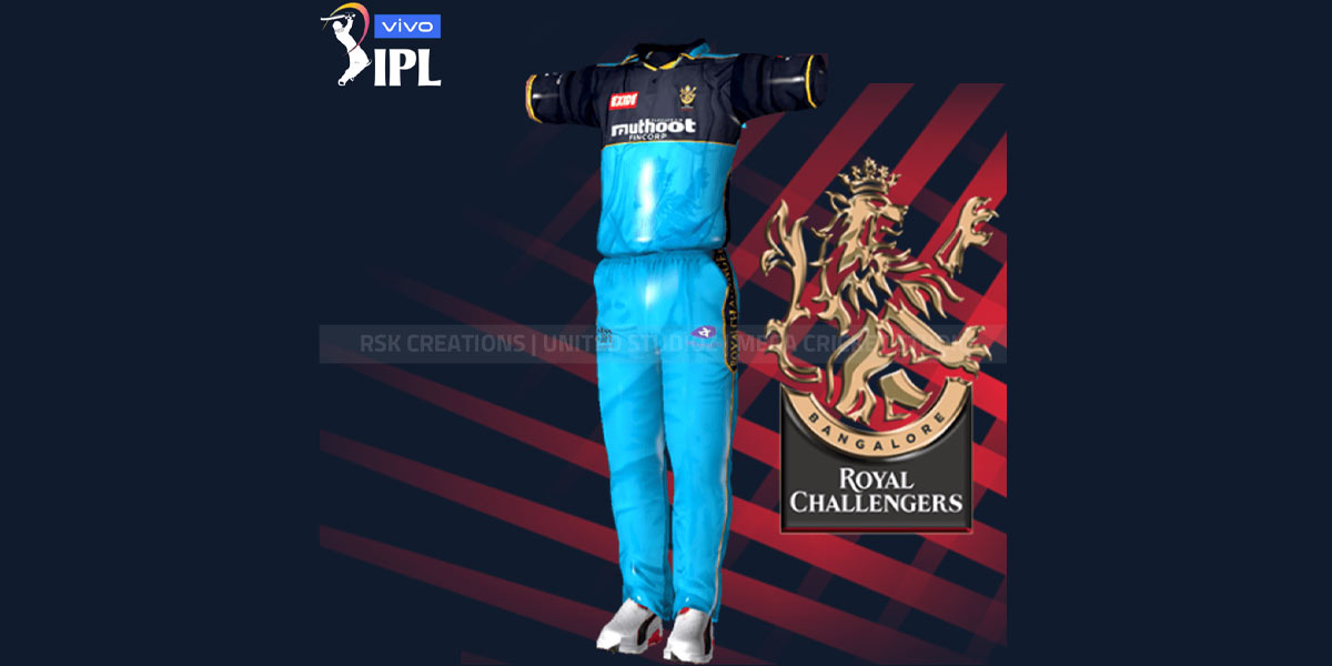 Royal Challengers Bangalore VIVO IPL 2021 Blue Kit | InsideCricSport